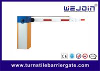 China IP44 Manual parking lot Boom Barrier Gate Arm With 2 Fence / 3 Fence for sale