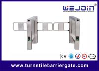 China Automatic swing barrier integrated with modern intelligent management system and 304 stainless steel for sale