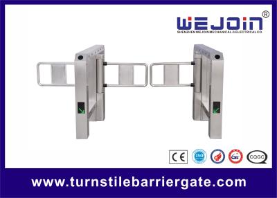 China Automatic swing barrier integrated with modern intelligent management system and 304 stainless steel for sale