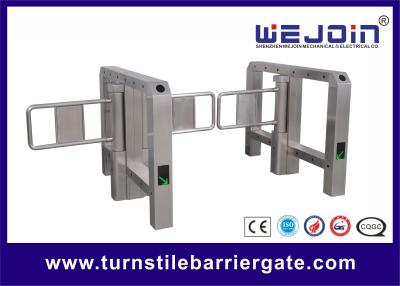 China Intelligent swing barrier with bridge-type and steel and aluminum alloy motor for sale