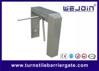 China Indoor / Outdoor Semi - Automatic Turnstile Security Gates With 490mm Arm Length for sale