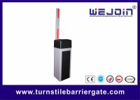 China Straight Vehicle Barrier Gates , Security Boom Barrier Steel Casting Design for sale