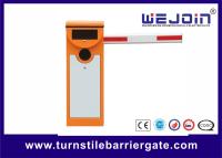 China 80 W Low Noise Automatic Car Park Barriers , Square Arm Boom Gate For Parking Lot for sale