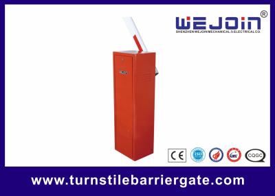 China Vehicle Boom Barrier Gate Remote Control AC Motor High Speed Auto Warming - Up for sale