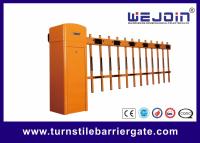 China 2 Fence Car Parking Vehicle Barrier Gate Crank / Rod Structure For Toll Station for sale