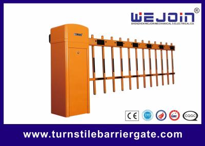 China 2 Fence Car Parking Vehicle Barrier Gate Crank / Rod Structure For Toll Station for sale