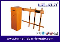 China Remote Control Parking Barrier Gate , Parking Lot Security Gates Aluminum Alloy Motor for sale