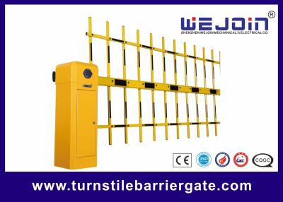 China Manual Release Intelligent Barrier Parking Gate 30m Remote Control Distance for sale