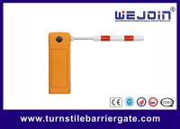 China Road Safety Automatic Car Park Barriers , Toll Intelligent Boom Barrier Gate And Straight Arm for sale