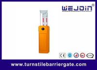 China Road Safety Automatic Car Park Barriers , Toll Intelligent Boom Barrier Gate And Straight Arm for sale