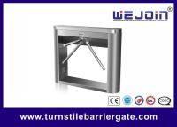 China 304 Stainless Steel Turnstile Barrier Gate Auto Security Tripod With Double Direction for sale