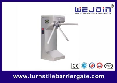 China Full Automatic Counter Tripod Turnstile Gates , Pedestrian Security Gate DC 12V for sale