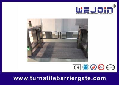 China Dry Contact Interface  Swing Barrier Gate for Pedestrian With Traffic light for sale