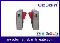 China Flap Barrier with Ticket Inspection System used in Metro Station for sale