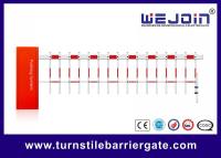 China Intelligent Automatic Car Parking Lot Barriers , Barrier Gate System Reversing On Obstacle for sale