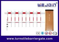 China Durable Steel Parking Barrier Gate with Straight Folding Fencing Boom for Smooth Entrance and Exit Control Systems for sale