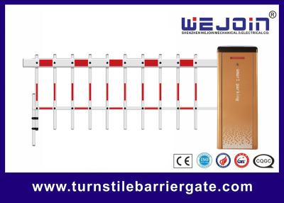 China Durable Steel Parking Barrier Gate with Straight Folding Fencing Boom for Smooth Entrance and Exit Control Systems for sale