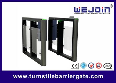 China Convenient Indoor / Outdoor Access Control Turnstile Gate with Swinging Arm and Optional DC12V Backup Battery for sale