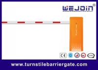 China DC 24V Motor Car Park Barrier Gate With 6m Straight Arm For Parking Lots for sale