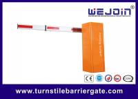 China Heavy Duty Remote Control Car Park Barrier Gate Anti-collision 6m Telescopic Straight Boom for sale