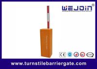 China Intelligent Car Park Boom Gate With 6m Telescopic Boom And Safety Sensor for sale