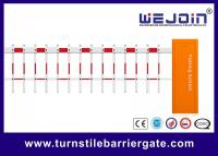 China Durable 6m Car Park Barrier Gate with AC Motor and 6s Operating Time for sale