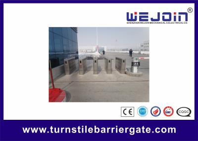 China Intelligent flap barrier with anti-reversing passing Flap  Barrier, manufacture of China for sale