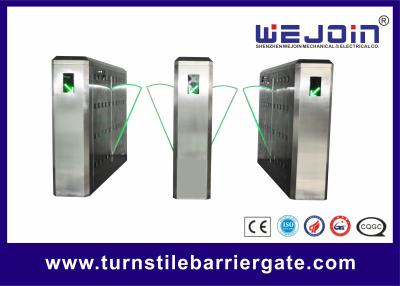 China Pedestrian Retractable Optical Flap  Barrier, manufacture of China for sale