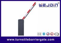 China Professional Manufacture Straight Arm Barrier Gate with Black Rubber for High Traffic for sale
