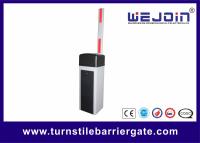 China High-Grade Residential Area Access Control Black Color 6m Straight Aluminum Arm Barrier Gate for sale