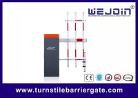China DC24V 10A Power Supply 4m Three Fence Boom Barrier Gate 100% Duty Cycle for sale