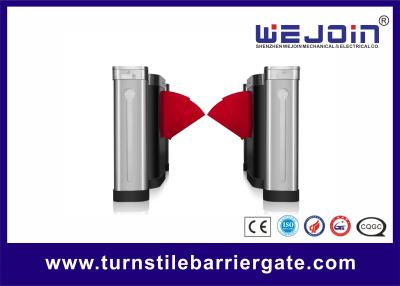 China Fashionable Access Control System/Full-Automatic Flap Barrier With LED Light for sale