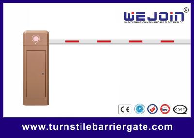 China DC24V Variable-Frequency 100% Duty Cycle 6m Straight Boom Remote Control Barrier Gate for sale