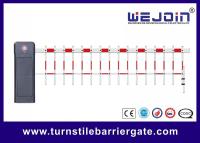 China Automatic Arm Barrier System Traffic Boom Vehicle Barrier Gate Two Fence Boom for sale