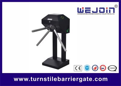 China RFID Access Control System Flap Baffle Tripod Turnstile with Fingerprint Lock for sale
