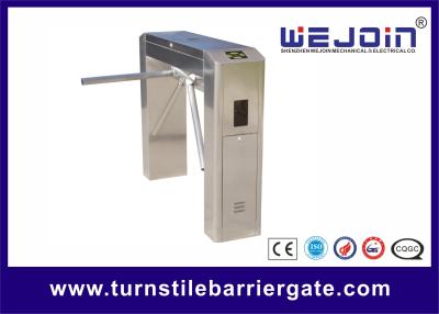 China Fingerprint Rfid Card Reader Security Swing Barrier Gate Full Height 304 Stainless Steel for sale