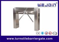 China Three Arm Revolving Tripod Access Control System , Speed Gate Turnstile For Bus Station for sale