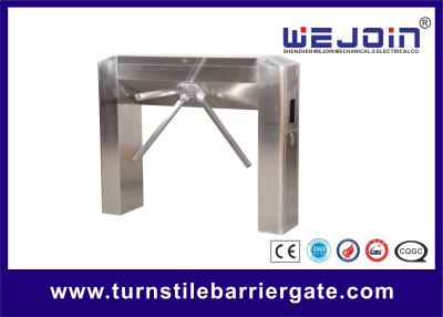 China Three Arm Revolving Tripod Access Control System , Speed Gate Turnstile For Bus Station for sale