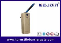 China Folding Boom Gate Intelligent Barrier 6m Max Boom Length 220V Manual Release for sale