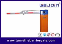 China Heavy Duty Parking Boom Automatic Barrier Gate 220VAC Steel Housing Material for sale