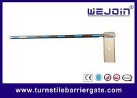 China Straight Boom Vehicle Parking Barrier Gate Automatic Steel Housing 6S Speed for sale