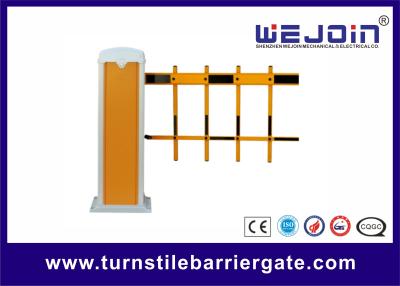China Traffic Automatic Car Park Barriers , Parking Lot Gate Control Systems 80W for sale