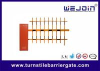 China Bi Directional Car Park Entrance Barriers , Parking Lot Barrier Gate 120 Watt for sale