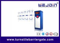 China Access Control Electric Barrier Gate System , Parking Lot Barriers Manual Release for sale