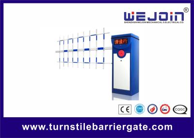 China Access Control Electric Barrier Gate System , Parking Lot Barriers Manual Release for sale