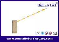 China Fence Boom Vehicle Access Control Barriers , Parking Entrance Barrier With Alarm System for sale