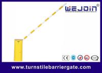 China 0.6s Automatic Vehicle Barrier Gate AC 220V Bi - Direction Boom Holder Design for sale