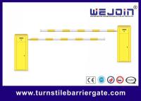 China Arm Max 6m Vehicle Barrier Gate Automatic Floding Three Tension Spring Crank Transmission for sale