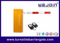 China AC220V Electronic Barrier Gates 304 Stainless Steel Parking Lots Auto Boom Turnstile for sale