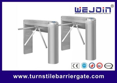 China Swipe Card Turnstile Access Control System , Pedestrian Barrier Gate RS232 Communication for sale